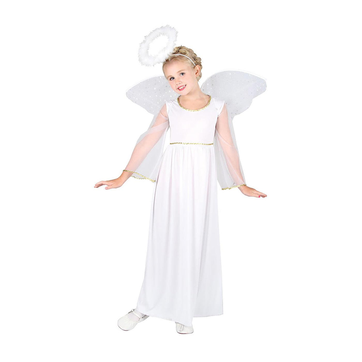 Nativity Angel Costume - Girls – Fancy Dress Central