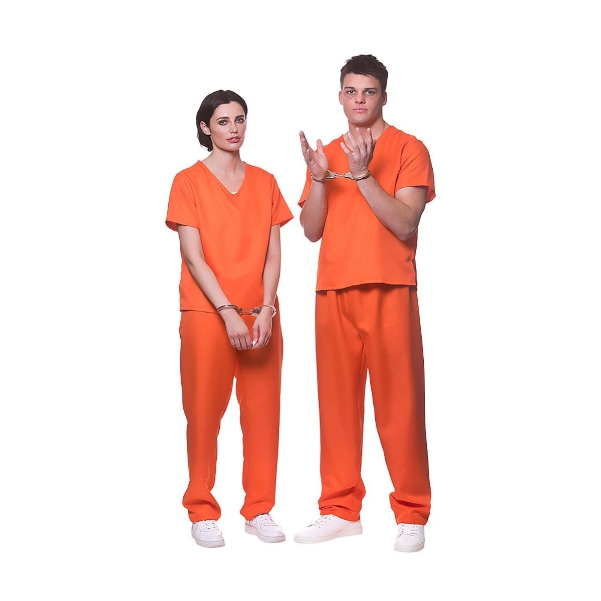 County Jail Convict Costume - Adult – Fancy Dress Central