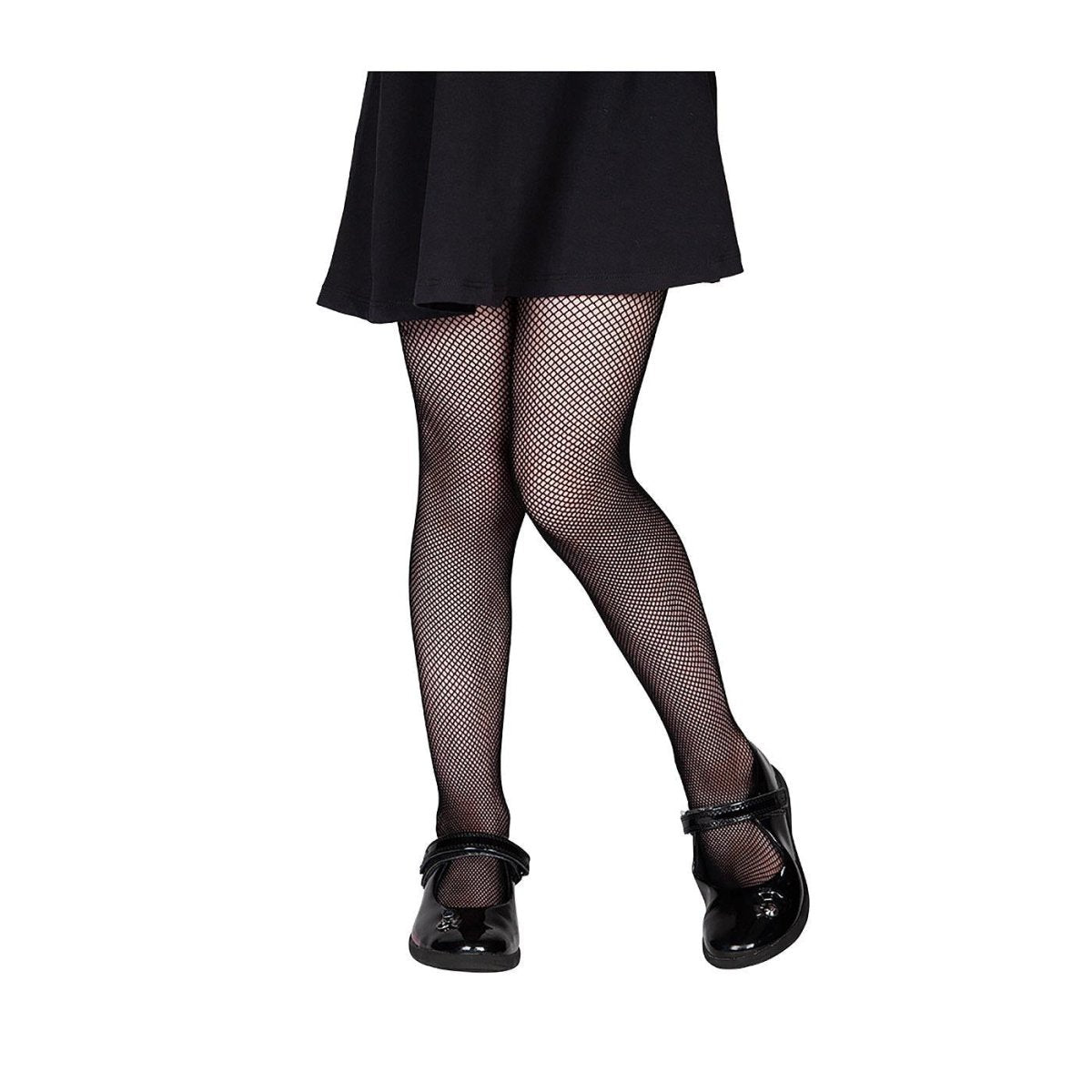Tights (Black Fishnet) - Child – Fancy Dress Central